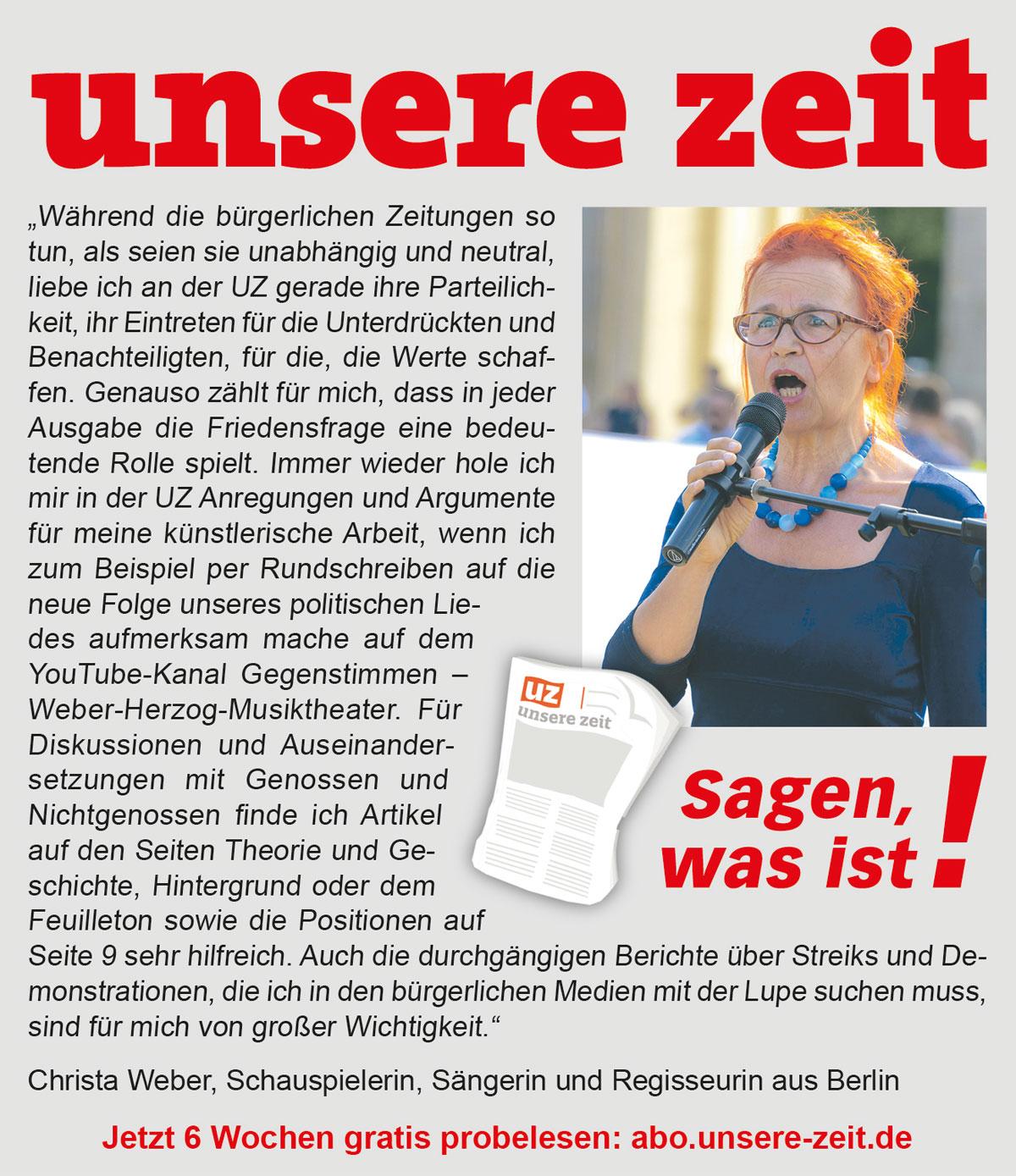 Wirtschaft & Soziales | Unsere Zeit